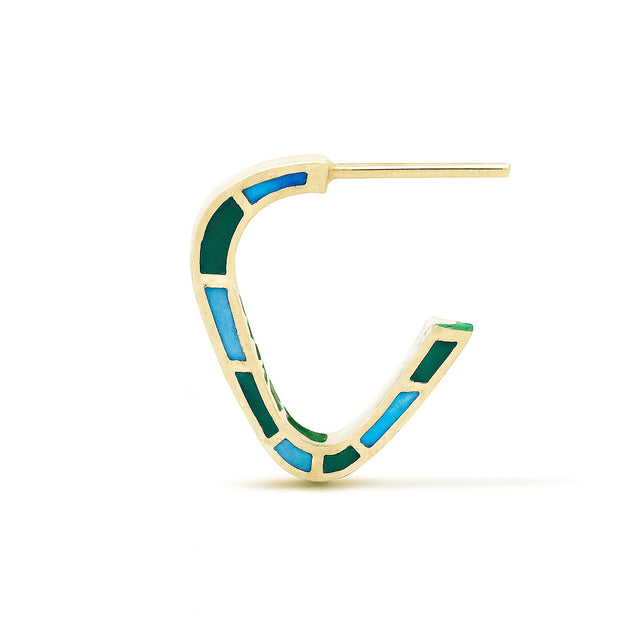 Crush Earrings - Ocean Blue | Just Believe Jewelry